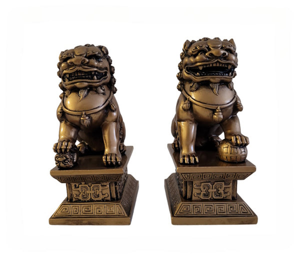 Pareja de Perros Fu – Protección energética para el hogar y el negocio ...